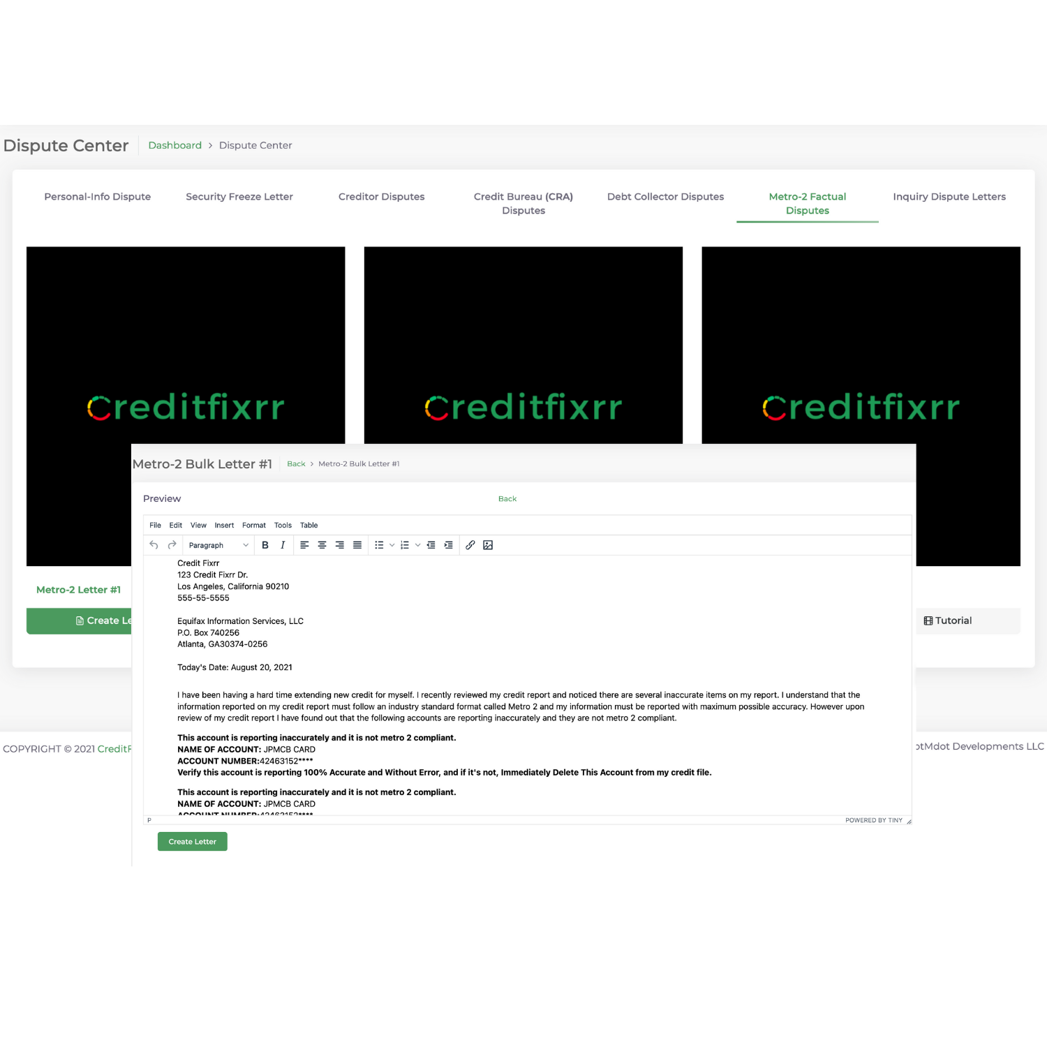 Creditfixrr Software